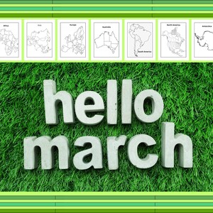 March, Unit Study, Homeschool, St. Patrick's Day, Printable, Spring ...
