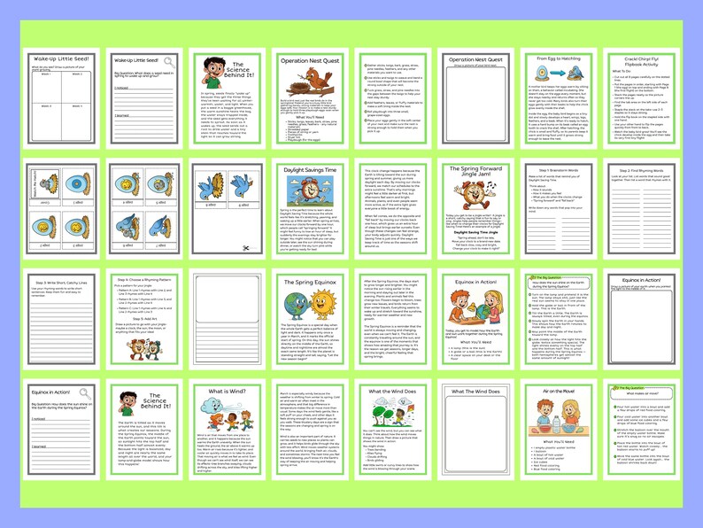 March Unit Study Bundle | Elementary Activities (PDF Download) - Etsy