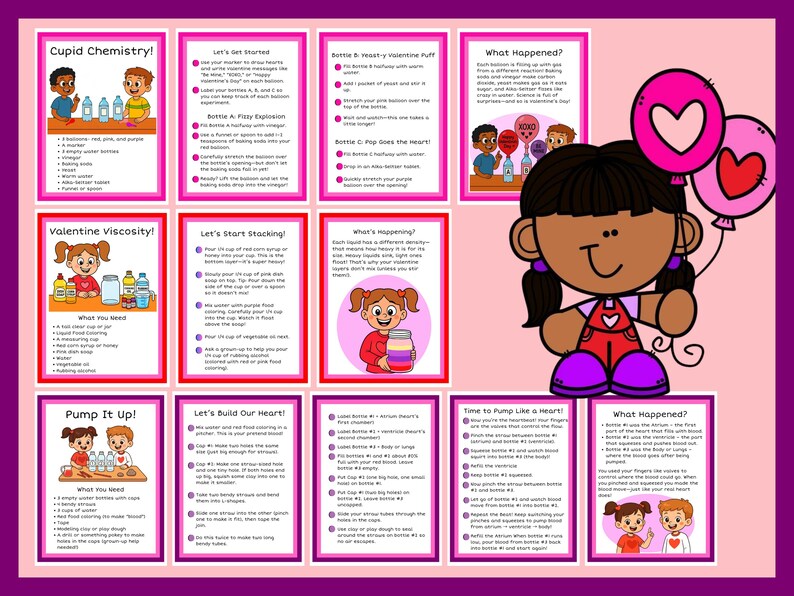 Valentine's Day Science Experiments for Kids | 14 Hands-on Activities ...