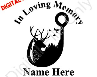 In Loving Memory Deer Svg | Etsy Sweden