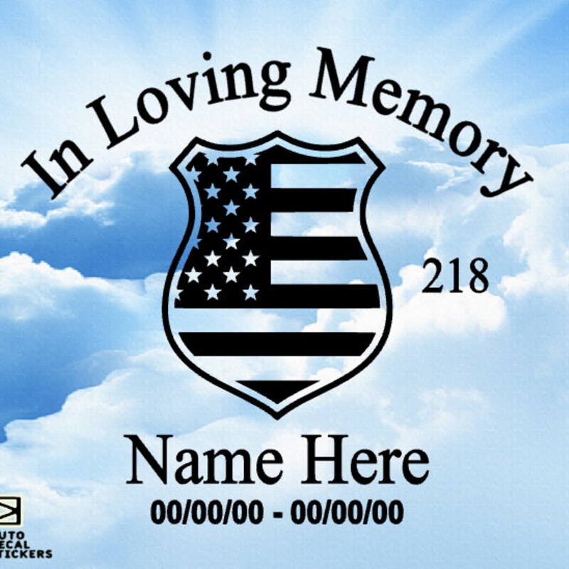 Law Enforcement Decals - Etsy