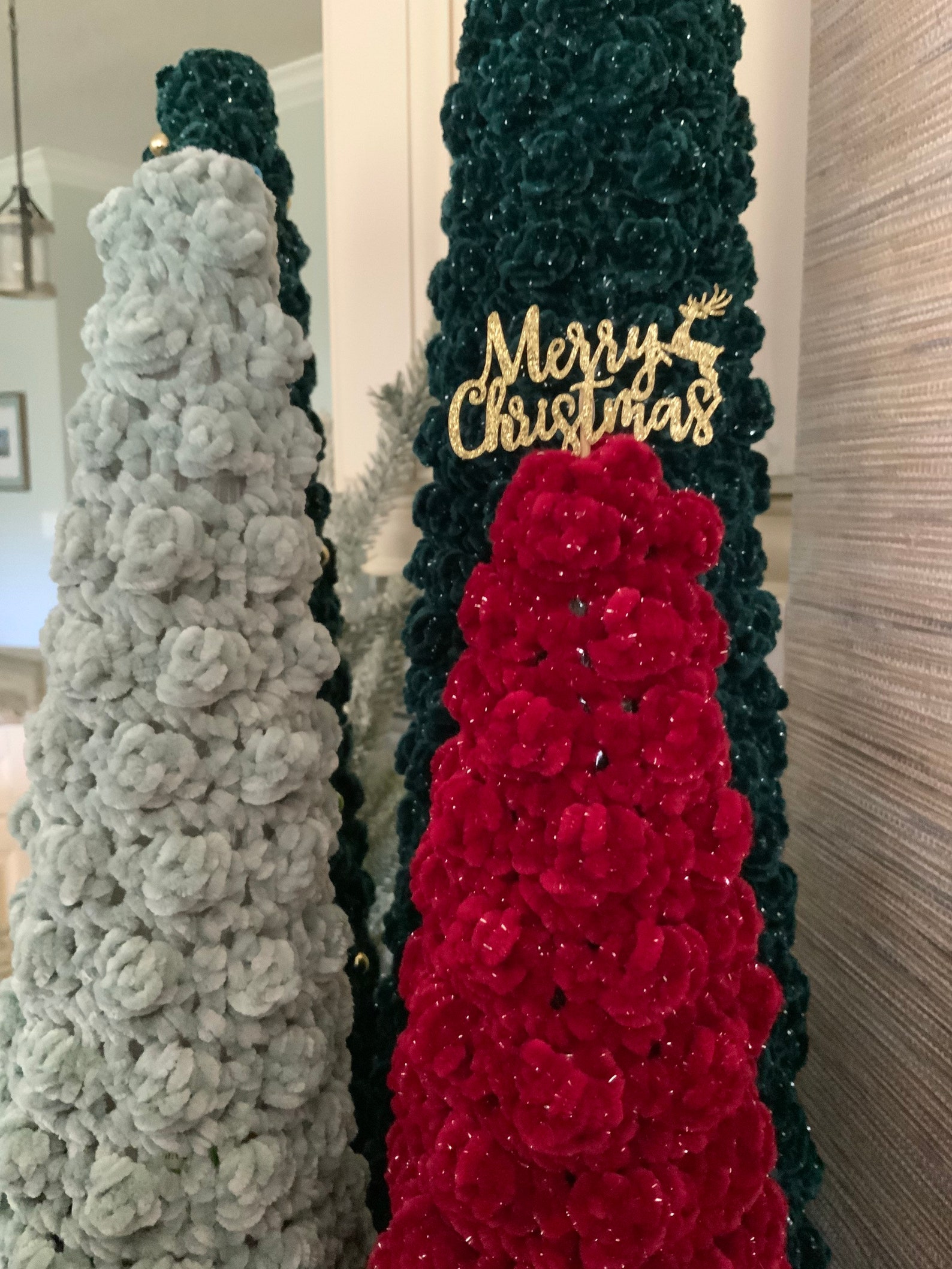 Handmade Christmas Tree Sweaters - Etsy