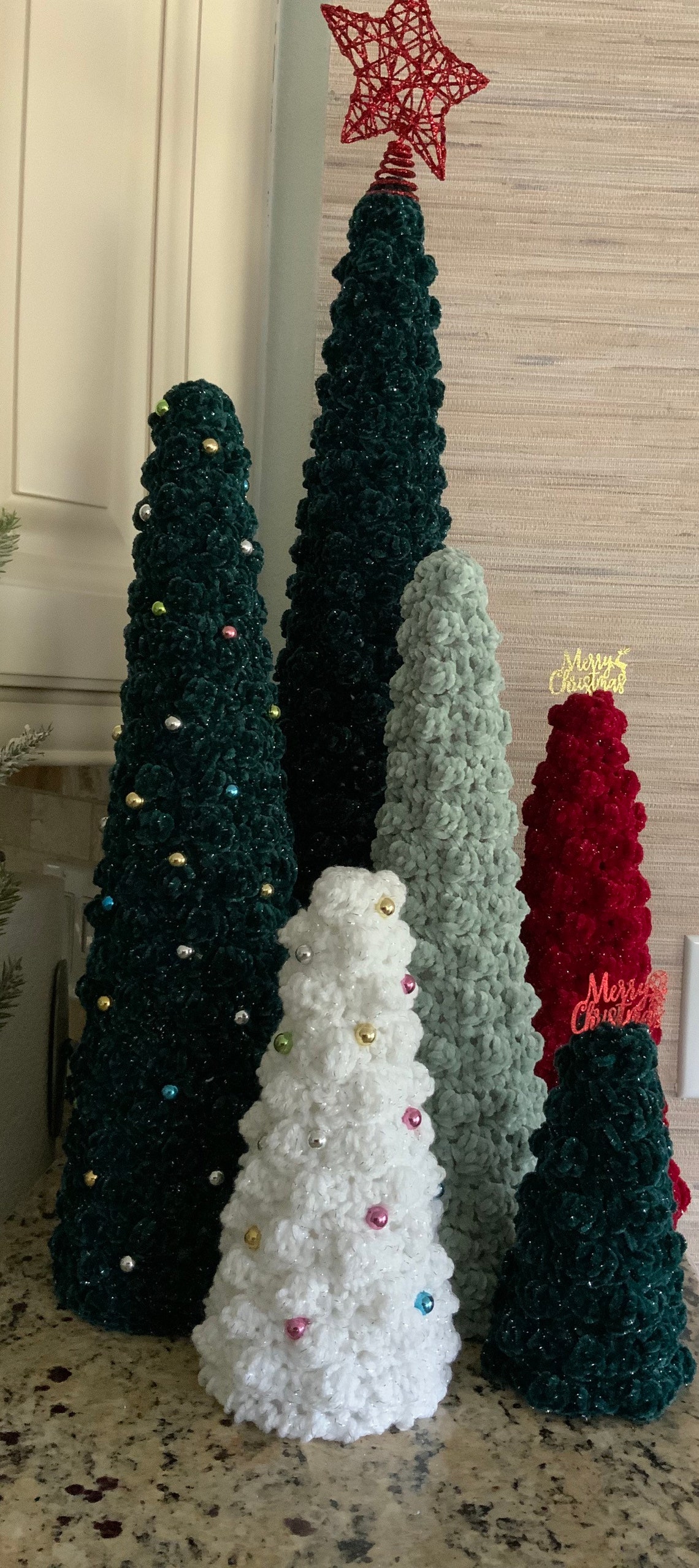 Handmade Christmas Tree Sweaters - Etsy