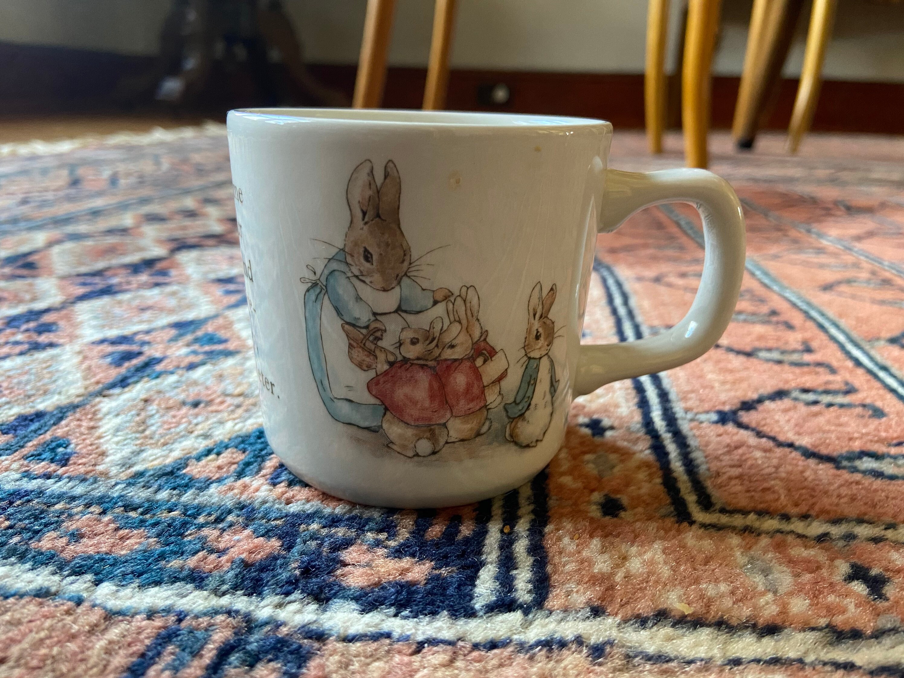 A Vintage Wedgwood Peter Rabbit Mug - Etsy