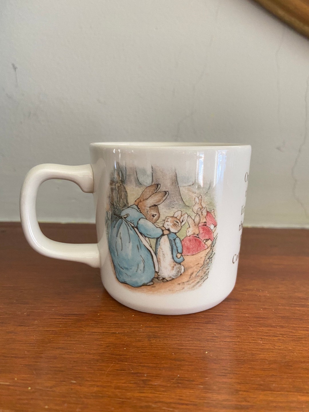 A Vintage Wedgwood Peter Rabbit Mug - Etsy