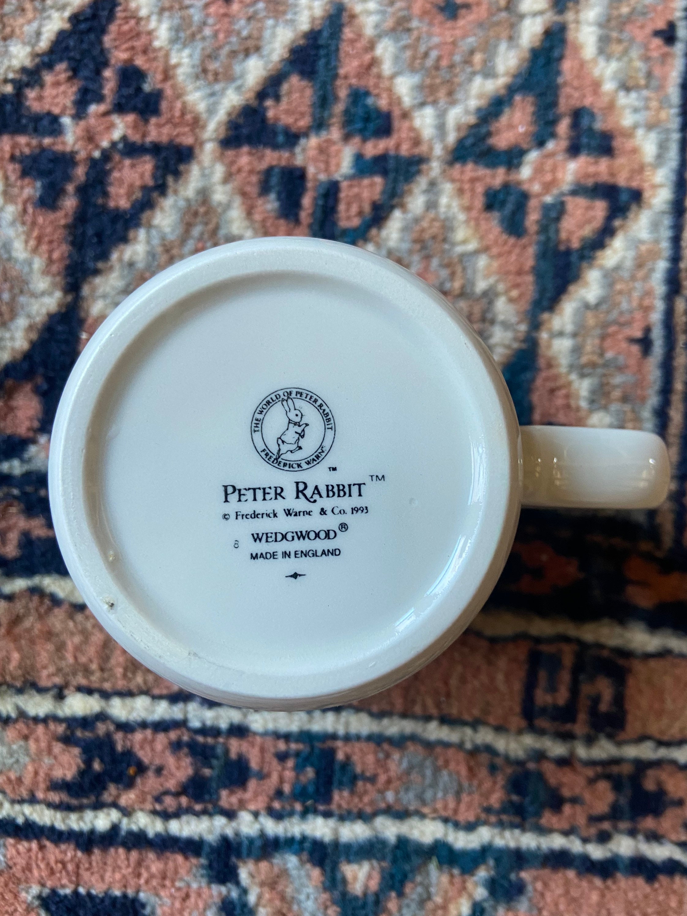 A Vintage Wedgwood Peter Rabbit Mug - Etsy