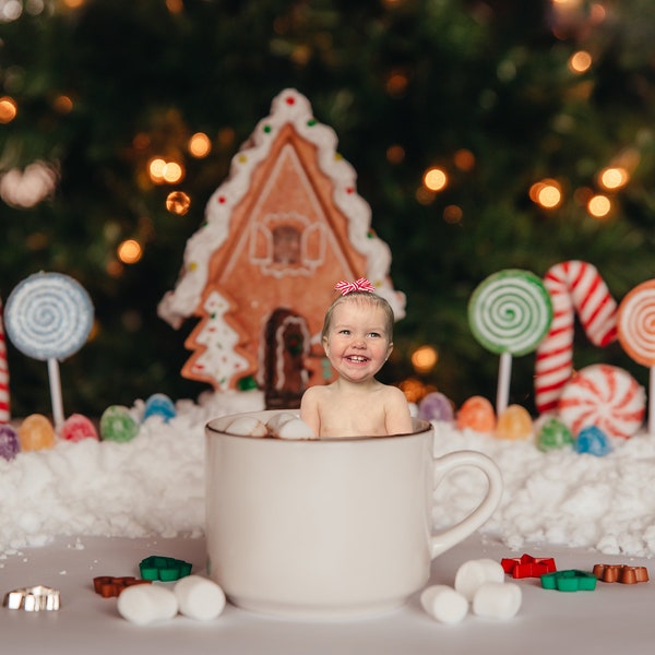 Gingerbread Backdrop - Etsy