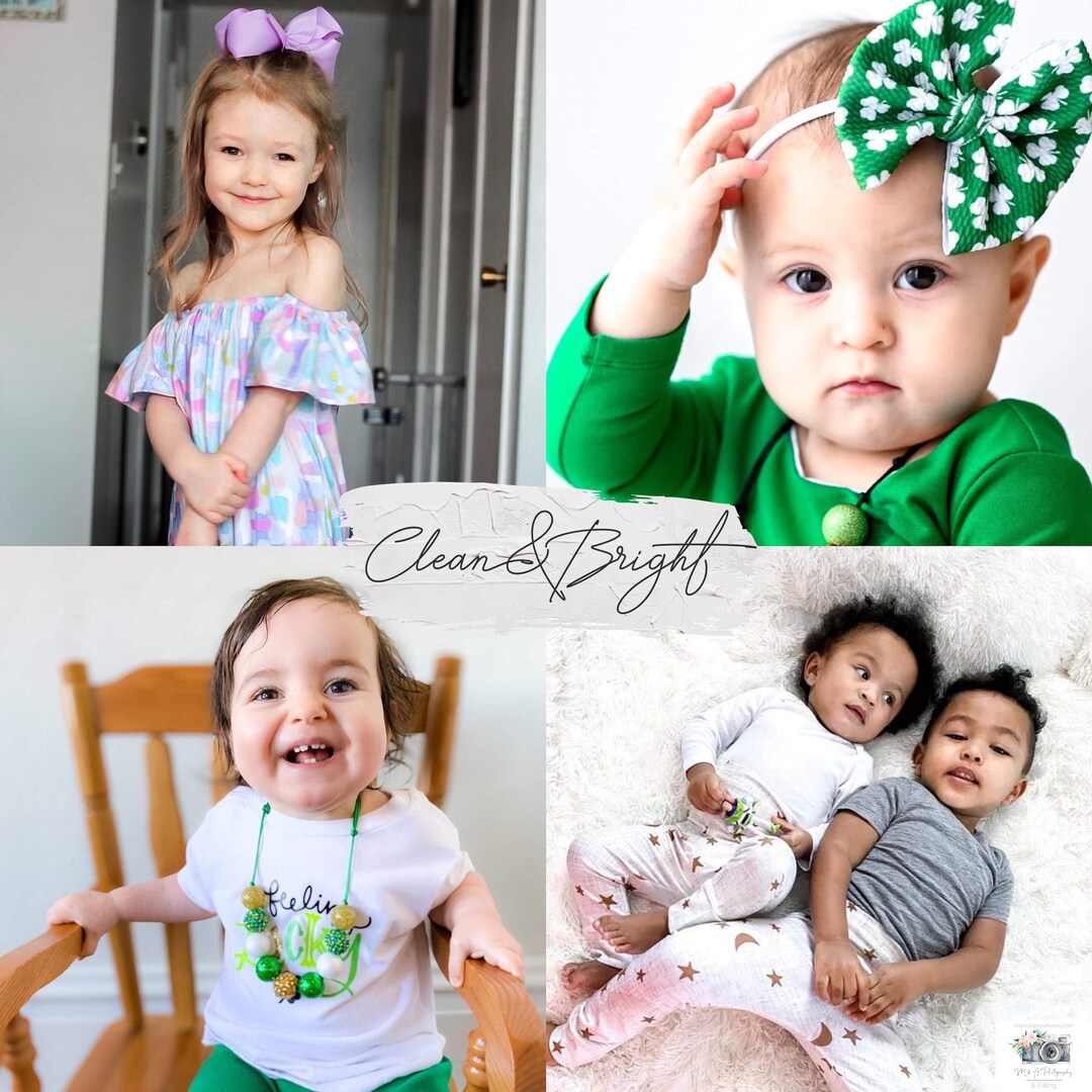 CLEAN & BRIGHT Single Lightroom Preset, Clean Tone Preset, Natural ...