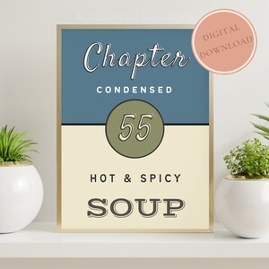 Chapter 55 Soup ACOTAR ACOMAF Wall Art | Bookish Wall Print Digital ...