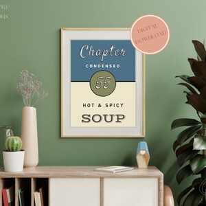 Chapter 55 Soup ACOTAR ACOMAF Wall Art | Bookish Wall Print Digital ...