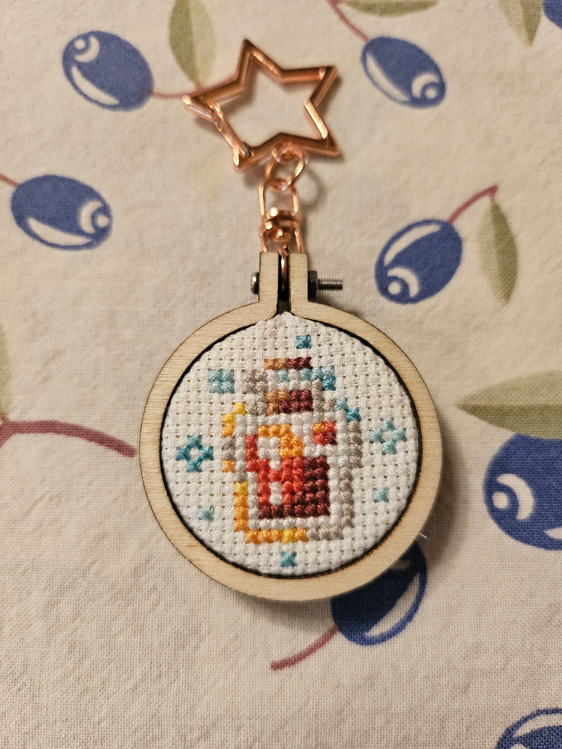Legend of Zelda Cross Stitch Keychain Pendant - Etsy