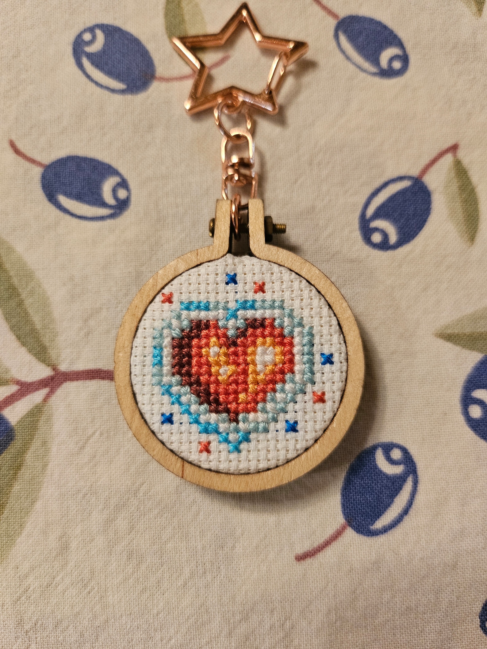 Legend of Zelda Cross Stitch Keychain Pendant - Etsy