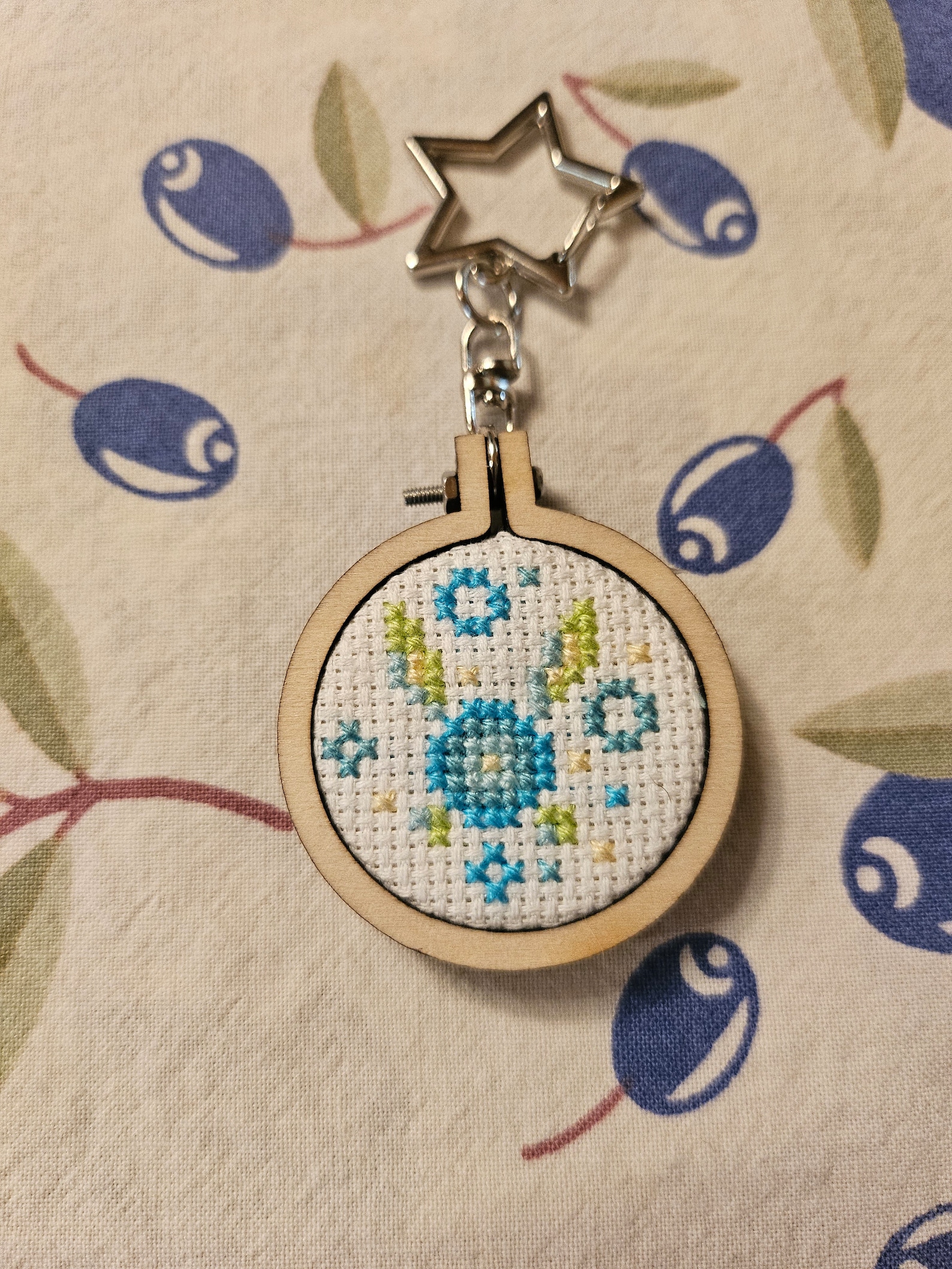 Legend of Zelda Cross Stitch Keychain Pendant - Etsy