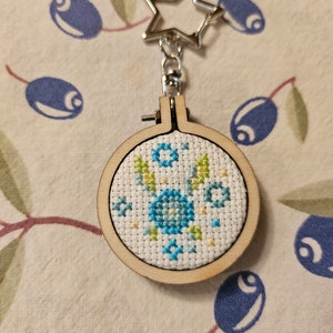 Legend of Zelda Cross Stitch Keychain Pendant - Etsy