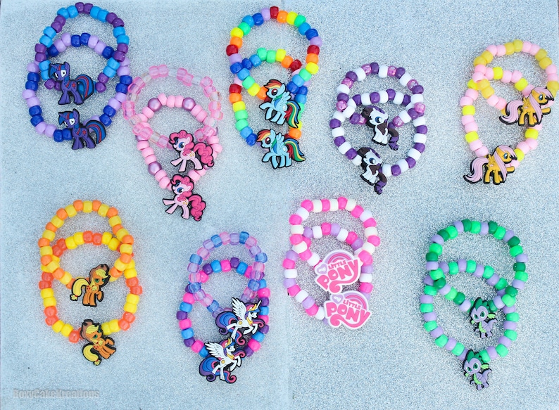 My Little Pony MLP Kandi Bracelets. Singles | Etsy