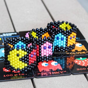 Pacman Kandi Cuff - Etsy