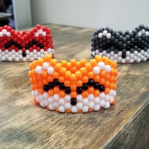 Scene Skull Kandi Cuff - Etsy