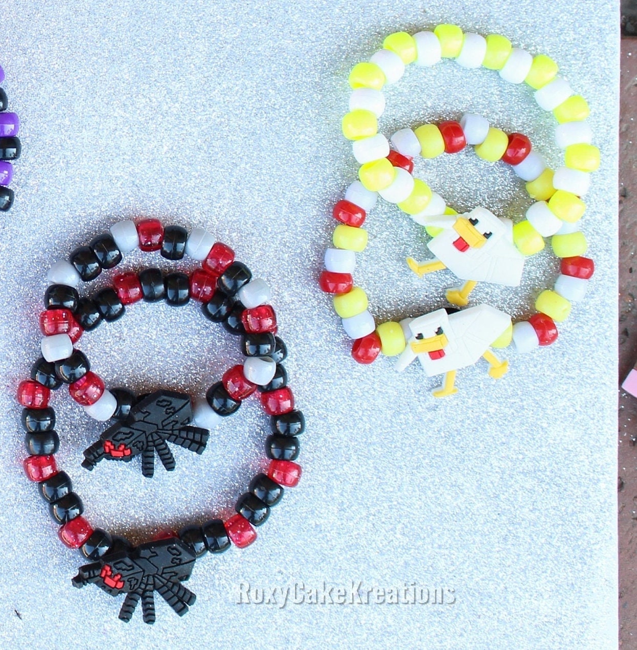 Minecraft Kandi Bracelets, Singles - Etsy