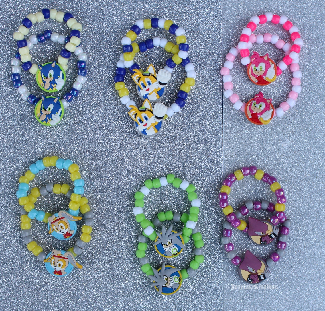 Sonic the Hedgehog Kandi Bracelets Singles | Etsy