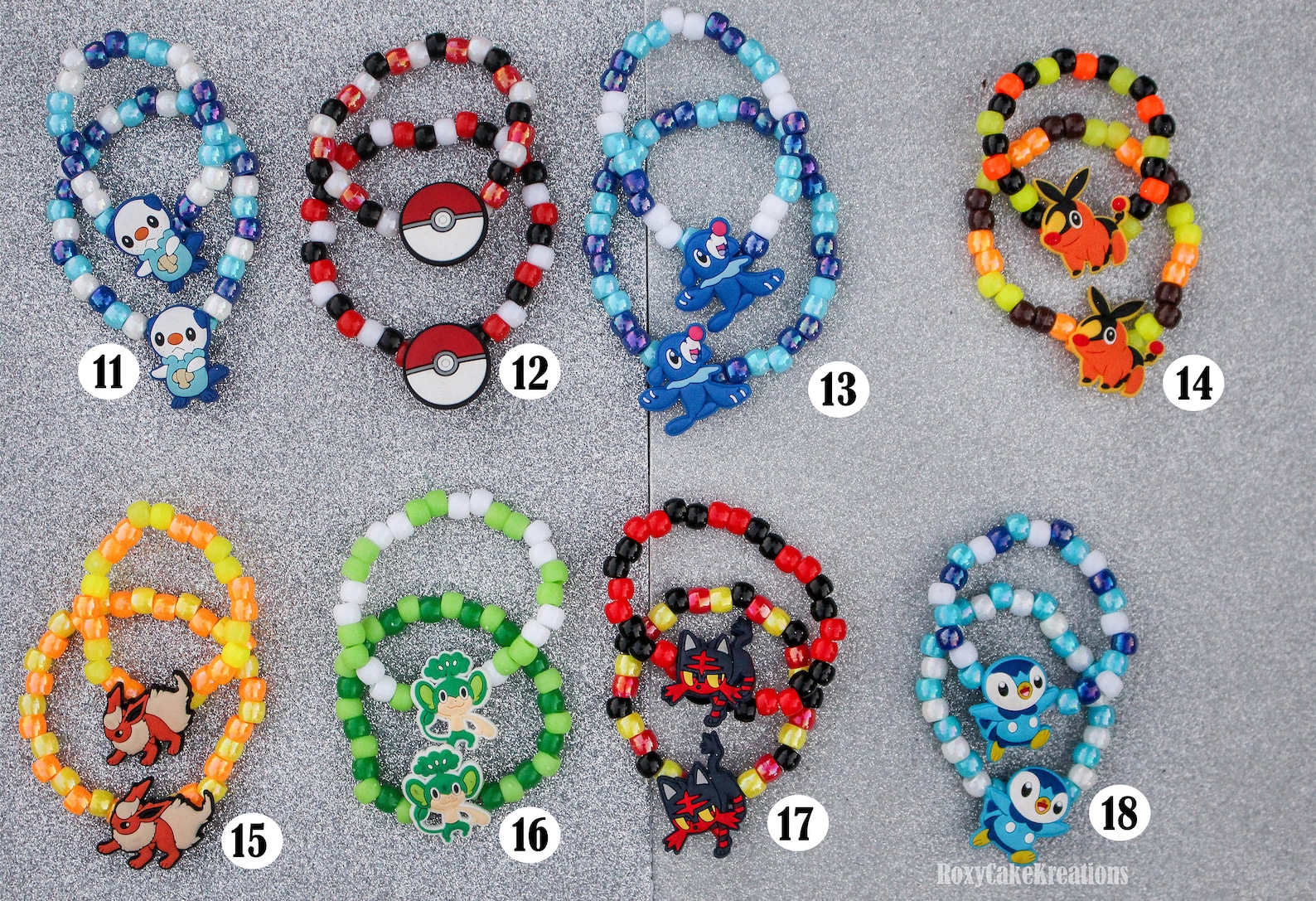 Detective Pikachu Pokemon Bracelets Singles Kandi - Etsy