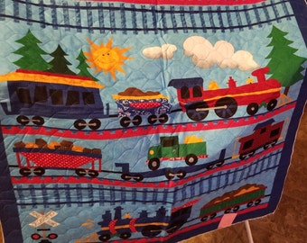 Baby quilt panel | Etsy