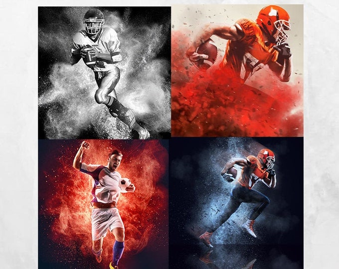 SPORTS BACKGROUNDS 4, Particle Explosion, Smoke Backgrounds, Dust ...