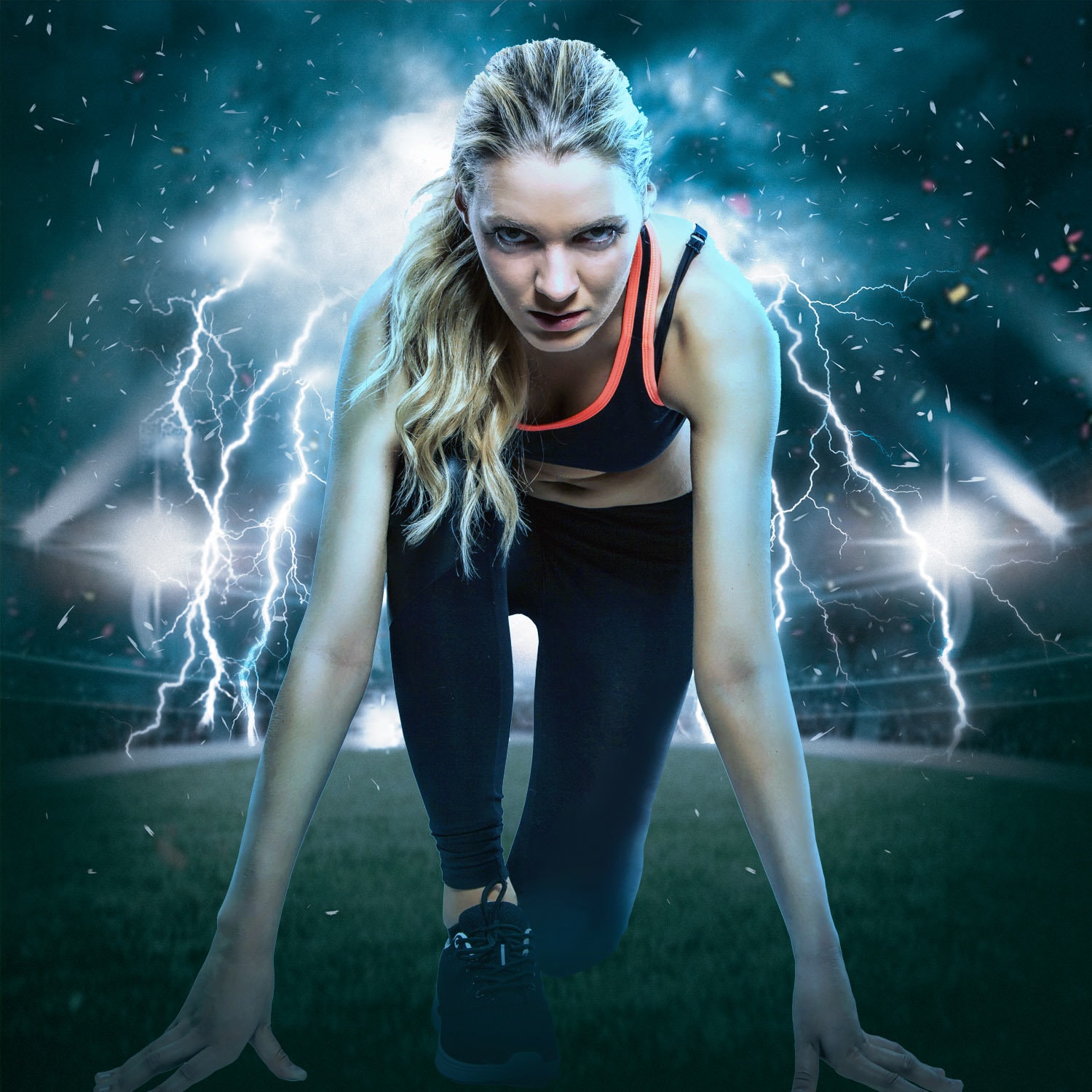 Stadium Digital Backgrounds 4, Particle Explosion, Smoke Backgrounds ...