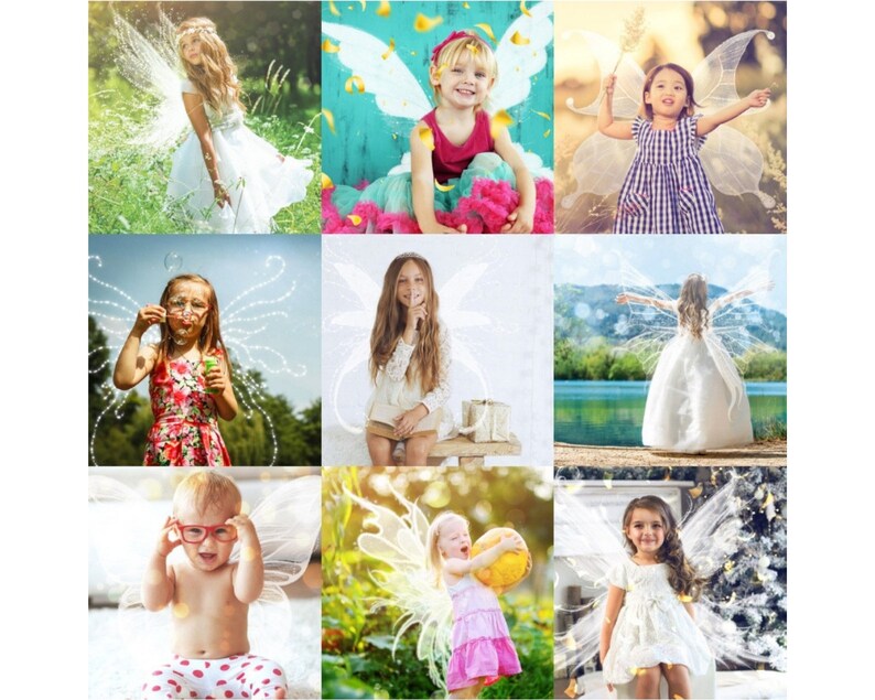 Fairy Wing Overlays PNG, Magical Fair Wing Overlays, Butterfly Wing ...