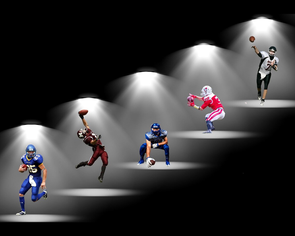 Sports Stadium Lights Overlays Lights Overlays Sports - Etsy