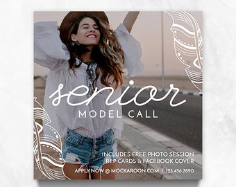 Model Call Template | Etsy