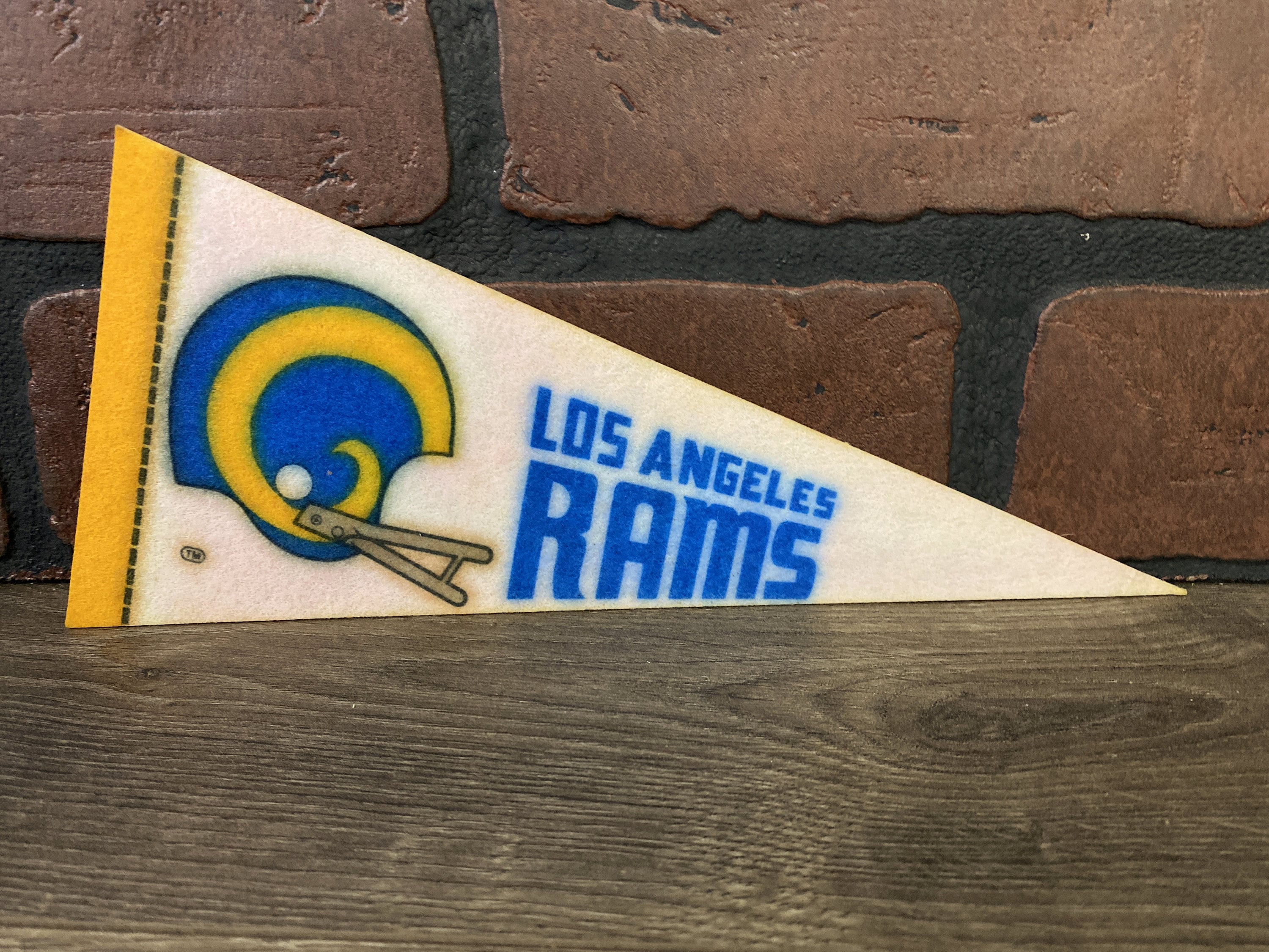 Mini Los Angeles Rams Vintage Pennant | Etsy