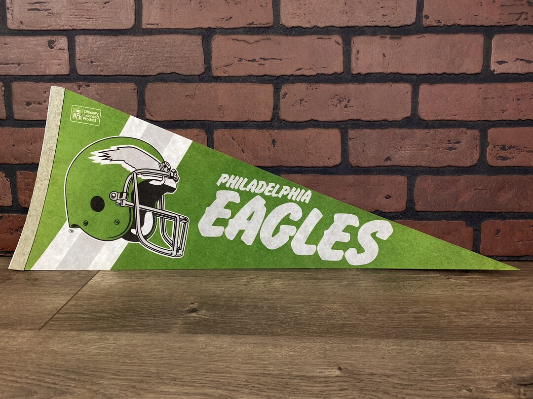 1980's Philadelphia Eagles NFL Large Vintage Pennant - Etsy