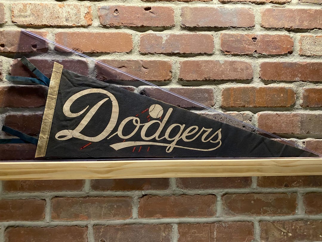 1950s Los Angeles (brooklyn) Dodgers MLB 27" Vintage Pennant ...