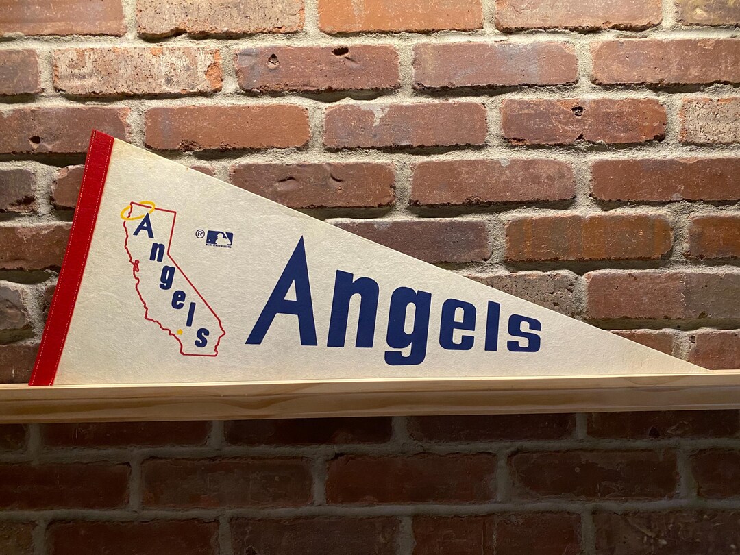 1970's Los Angeles California Angels MLB Large Vintage Pennant - Etsy