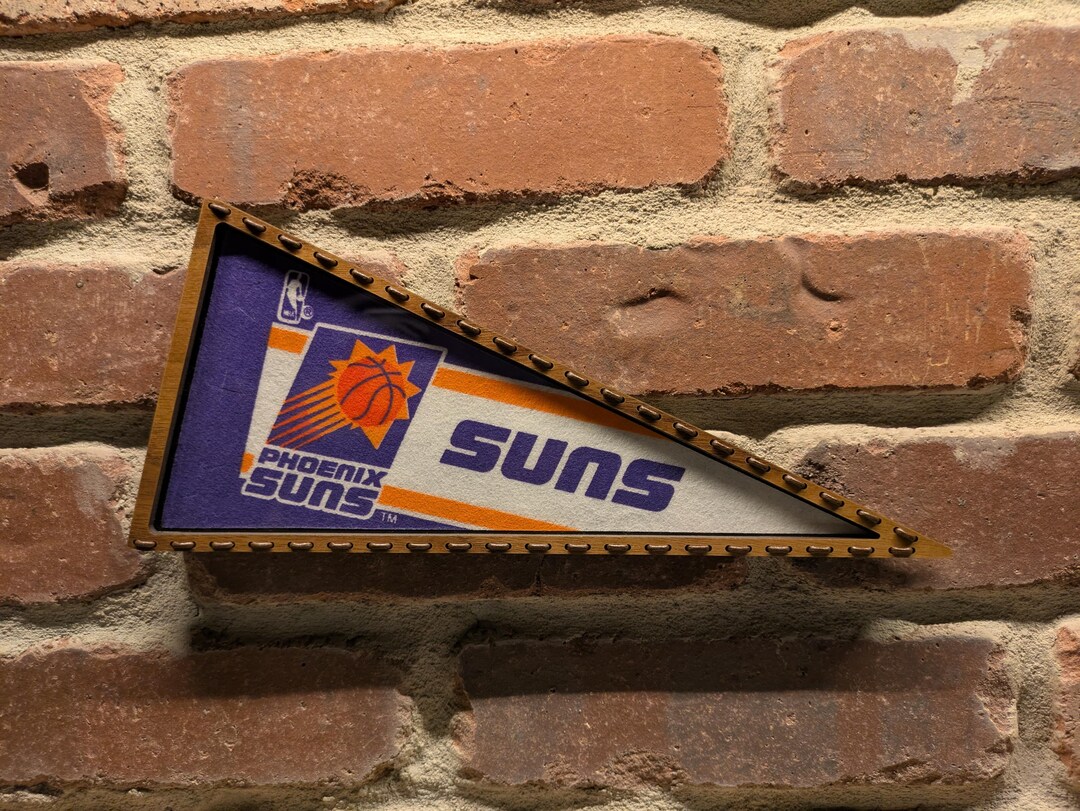 Framed 1990s Phoenix Suns NBA Mini Pennant - Authentic Sports ...