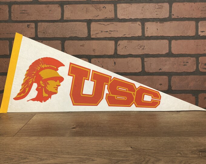 1980s University of Southern California USC Trojans NCAA Large Vintage ...