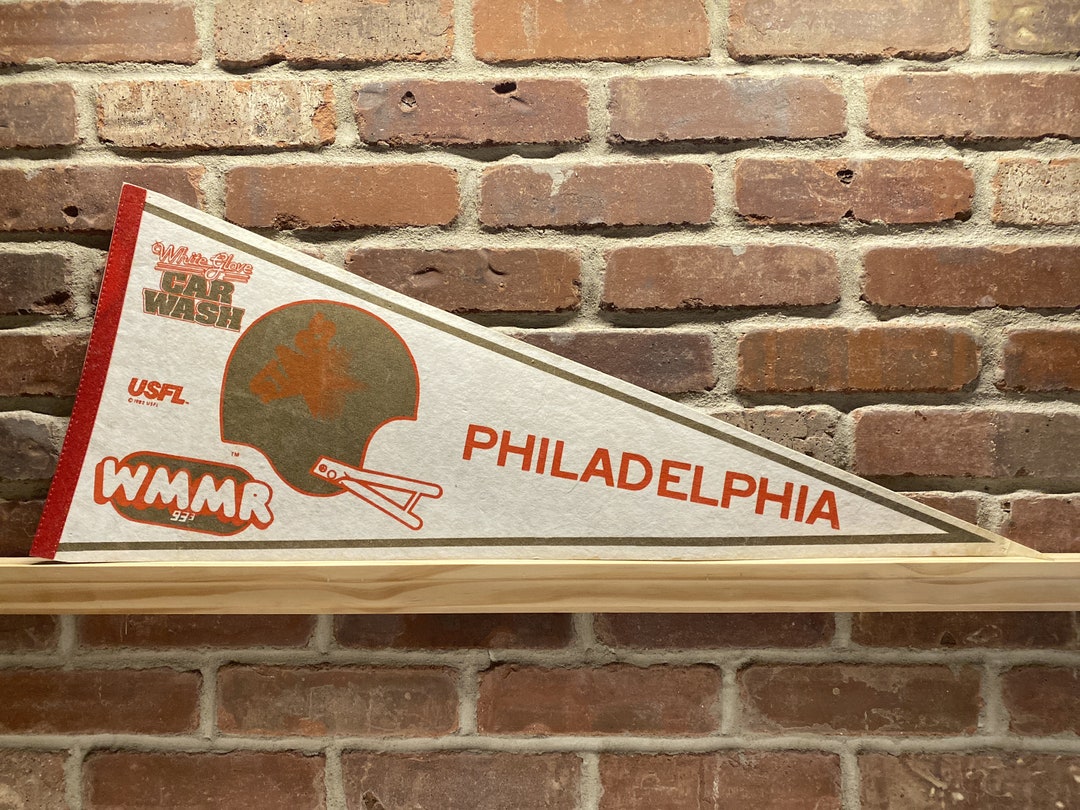 1980s Philadelphia Stars WMMR USFL Large Vintage Pennant – Authentic ...