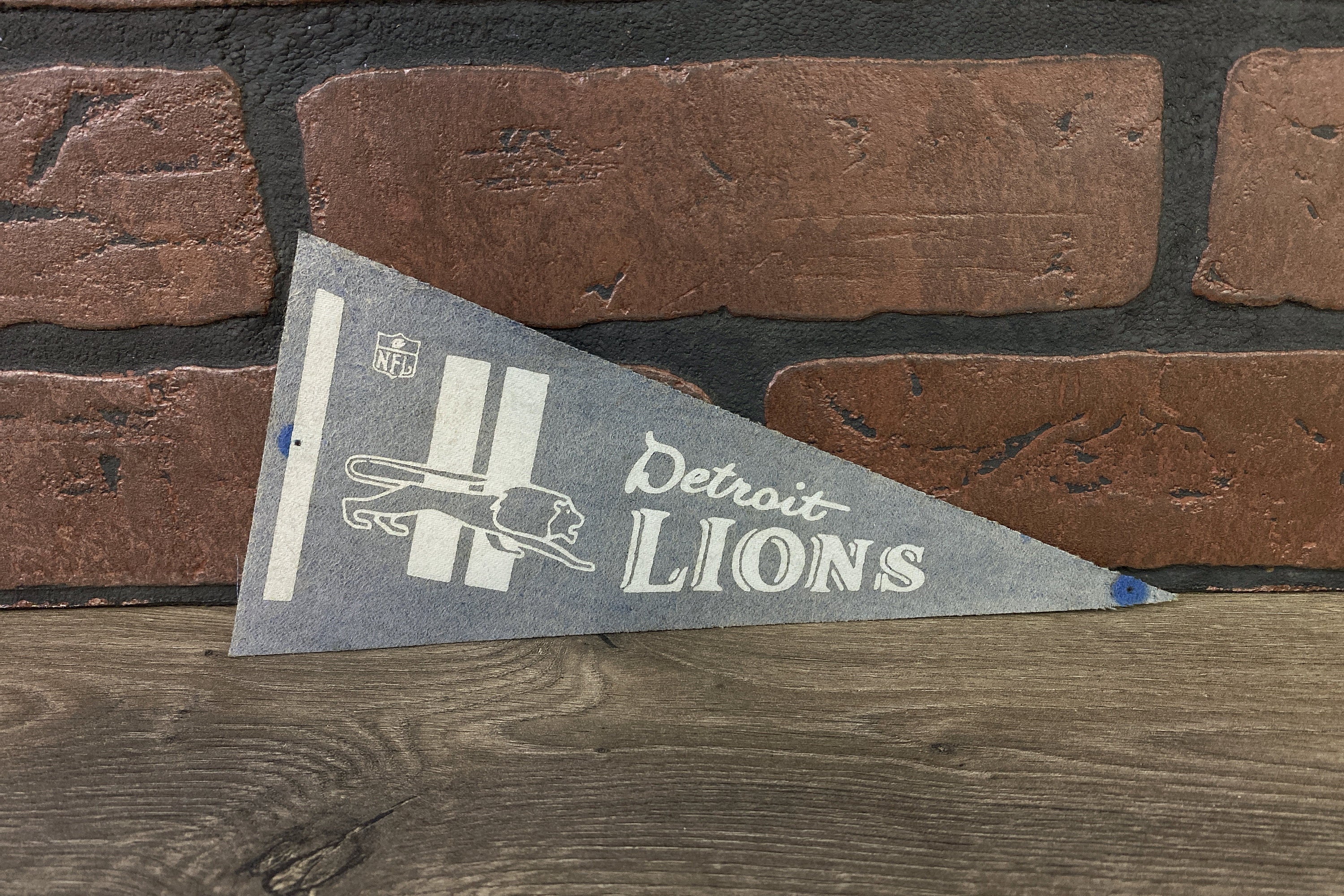 Mini 1970s Detroit Lions Vintage Pennant | Etsy