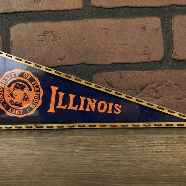 University of Illinois Flag - Etsy