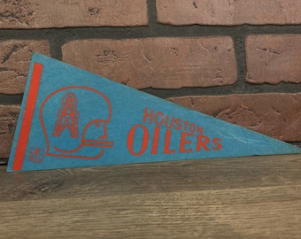 Houston Oilers Pennant - Etsy
