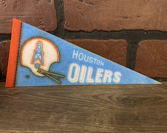 Houston Oilers Pennant - Etsy