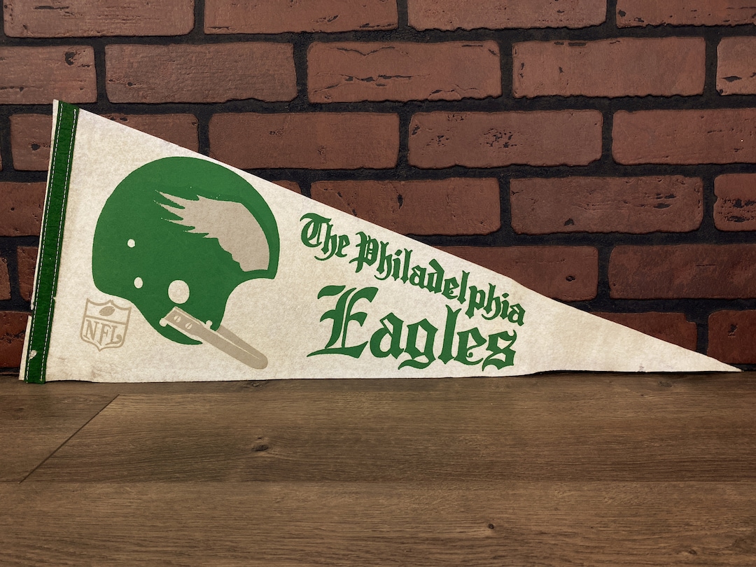 1960's Philadelphia Eagles NFL Large Vintage Pennant - Etsy
