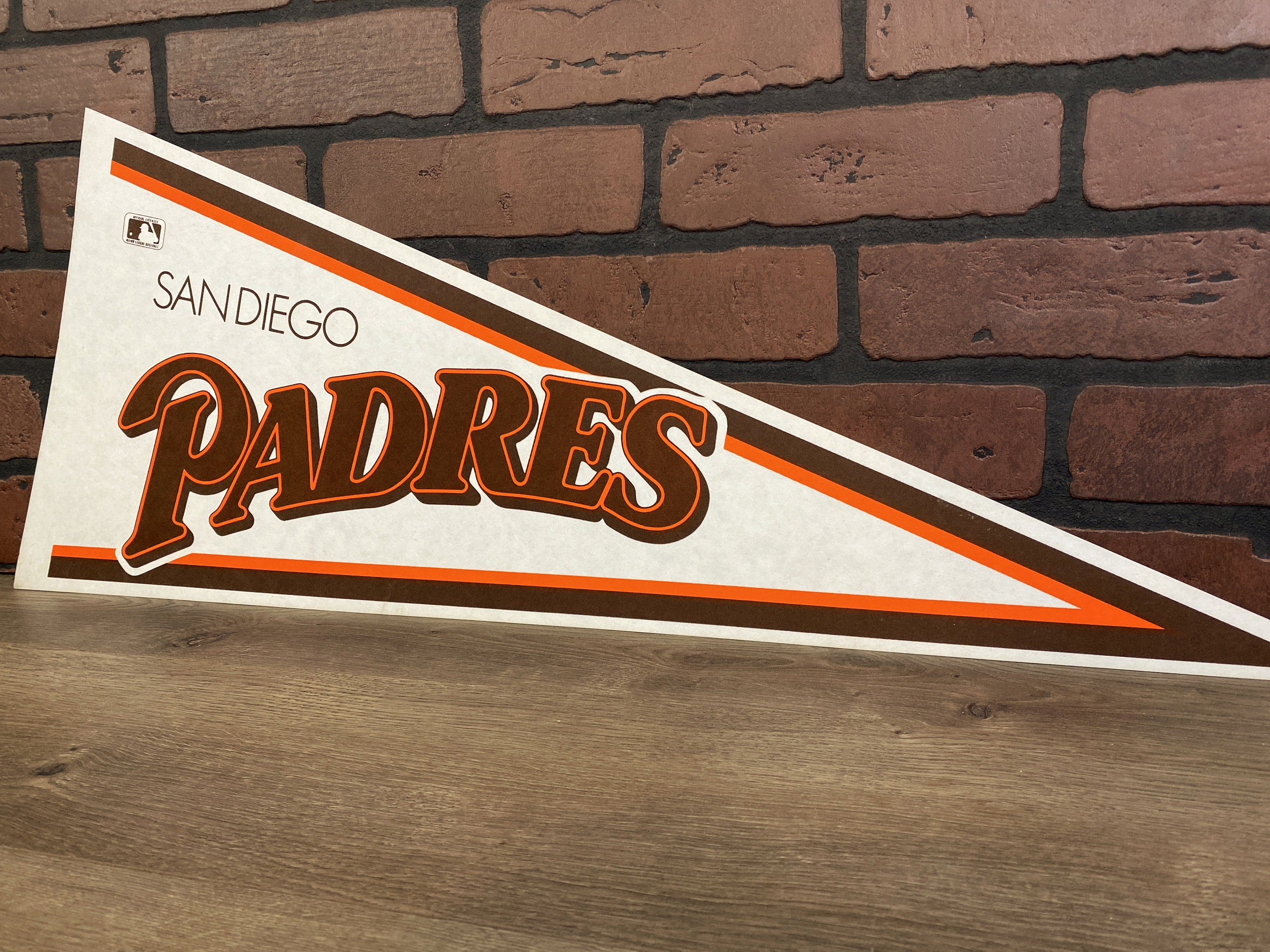 1980s San Diego Padres MLB Large Vintage Pennant - Etsy