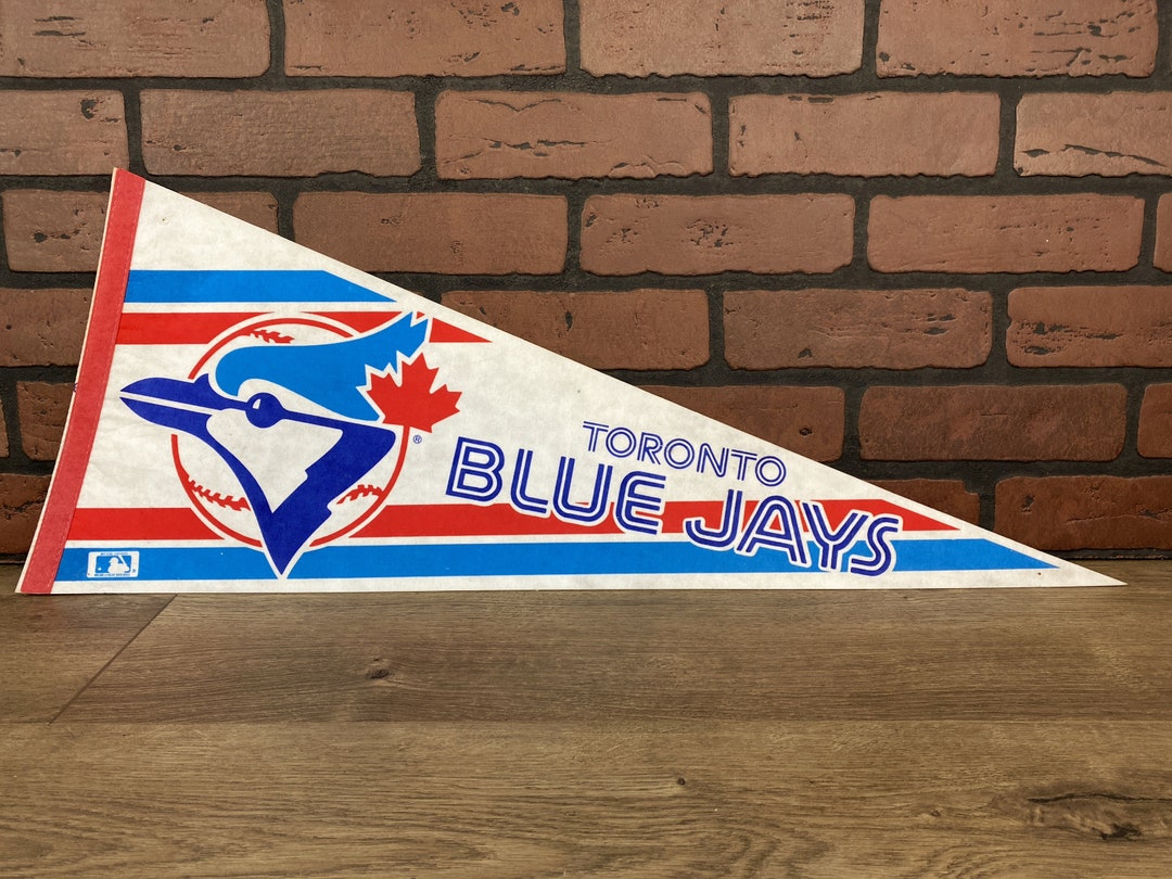 1980's Toronto Blue Jays MLB Large Vintage Pennant - Etsy