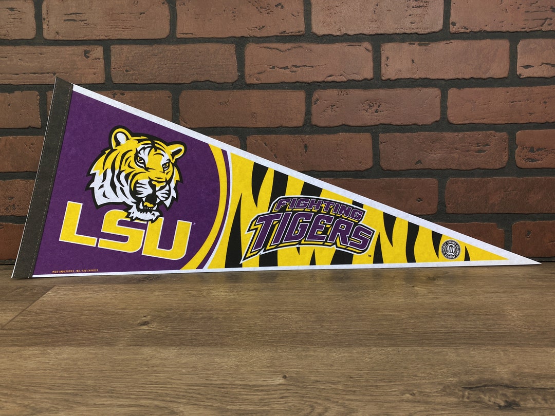 2000's LSU Louisiana State University Tigers NCAA Large Vintage Pennant ...