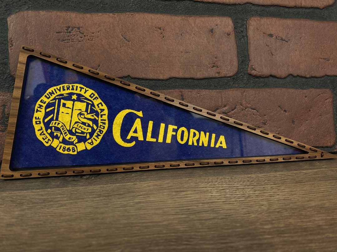 Framed 1950's University of California Golden Bears Cal NCAA Vintage ...