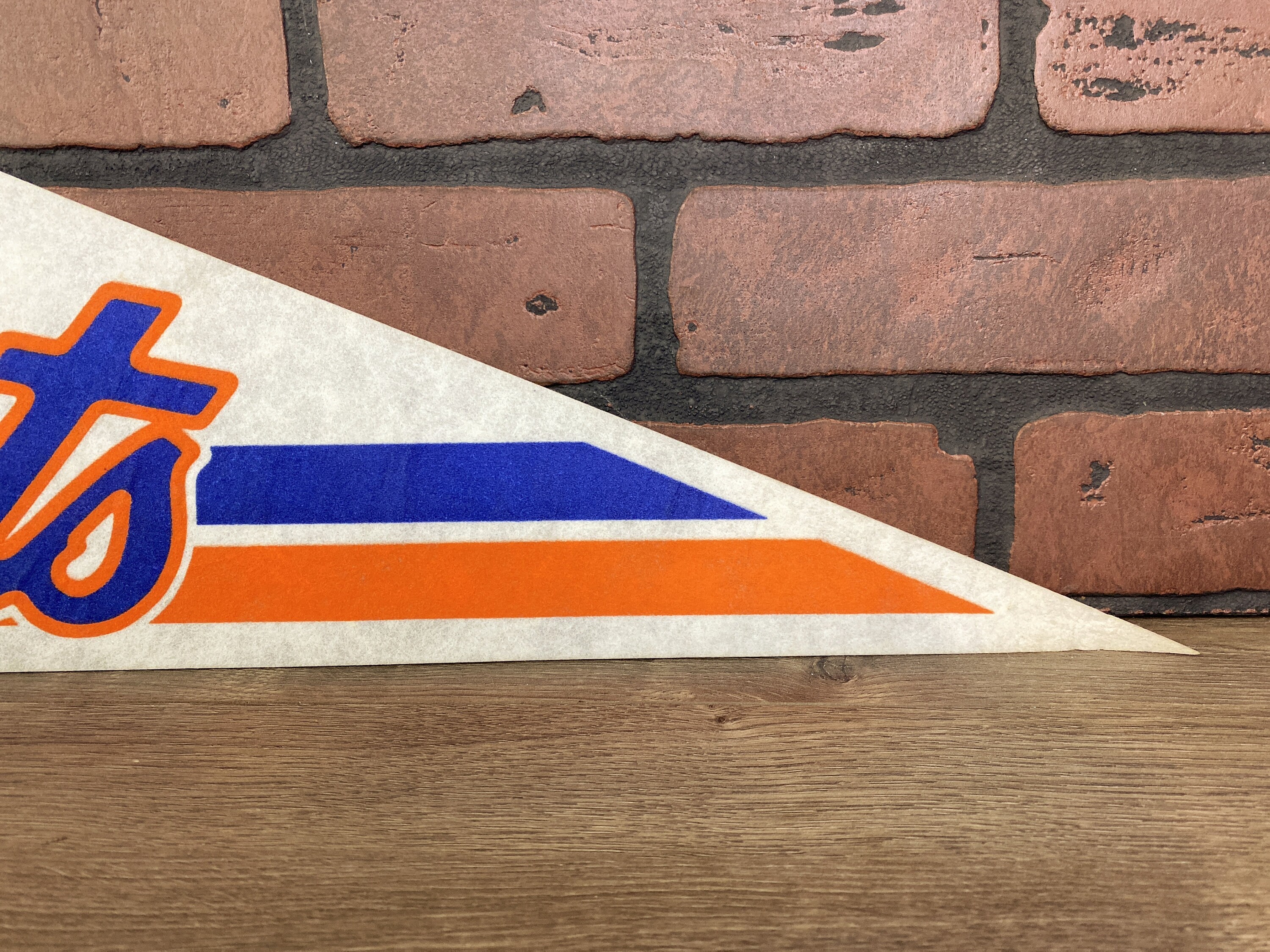 1980's New York Mets MLB Large Vintage Pennant - Etsy