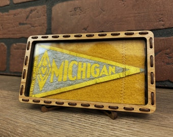 Michigan Pennant - Etsy