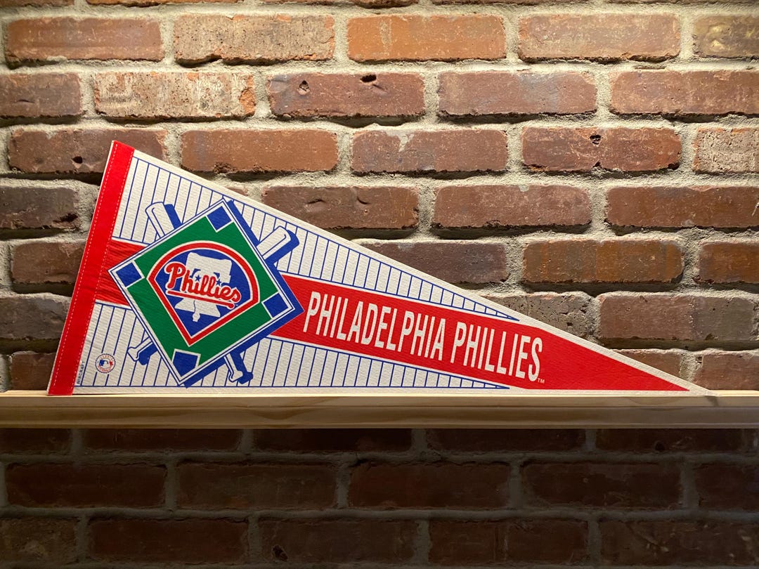 1990s Philadelphia Phillies MLB Large Vintage Pennant – Authentic ...