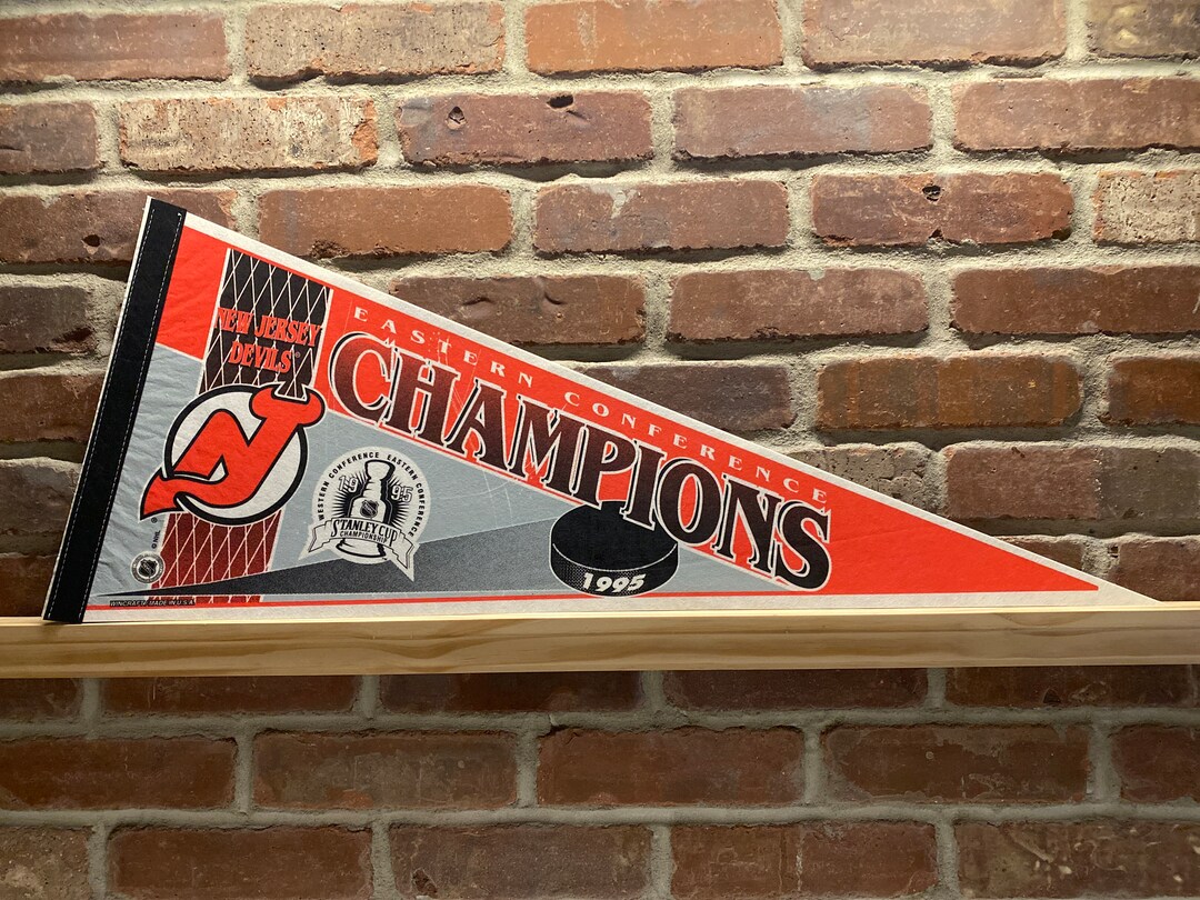 1995 New Jersey Devils Eastern Conference Champions Large Vintage ...